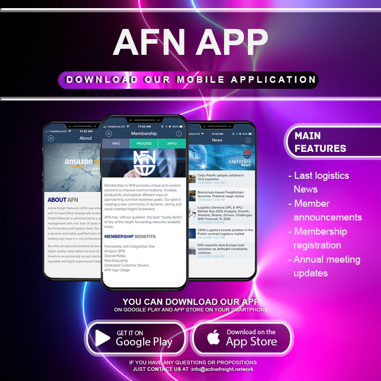 AFN App – Active Freight Network